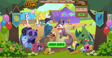 Animal Jam | Play Wild | Ondas do Animal Jam: Nova Tela de Login ...