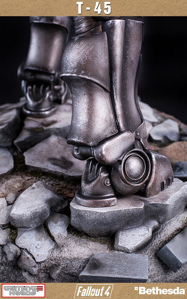 Fallout 4 - T-45 Regular Statue & Exclusive Statue 1/4 (Gaming Heads)