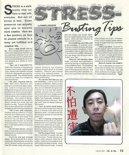 ALAM MO BA 'TO? (Do You Know This?): Stress-Busting Tips