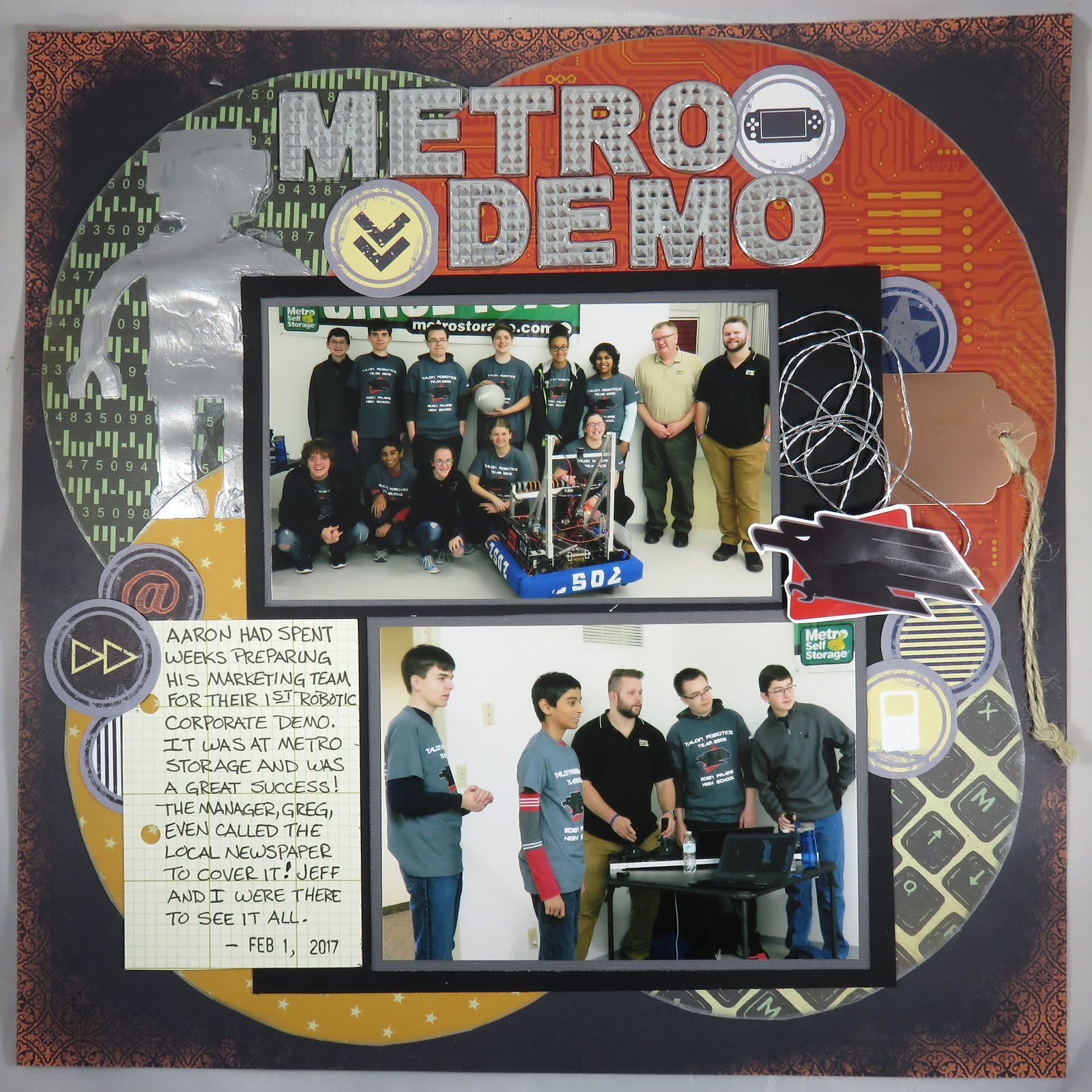 Super Stick Chick: Metro Demo Layout