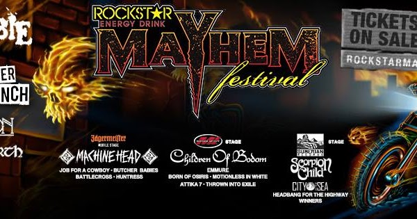 Hip In Detroit: Mayhem Festival is Rolling Through Town this Sunday!!!
