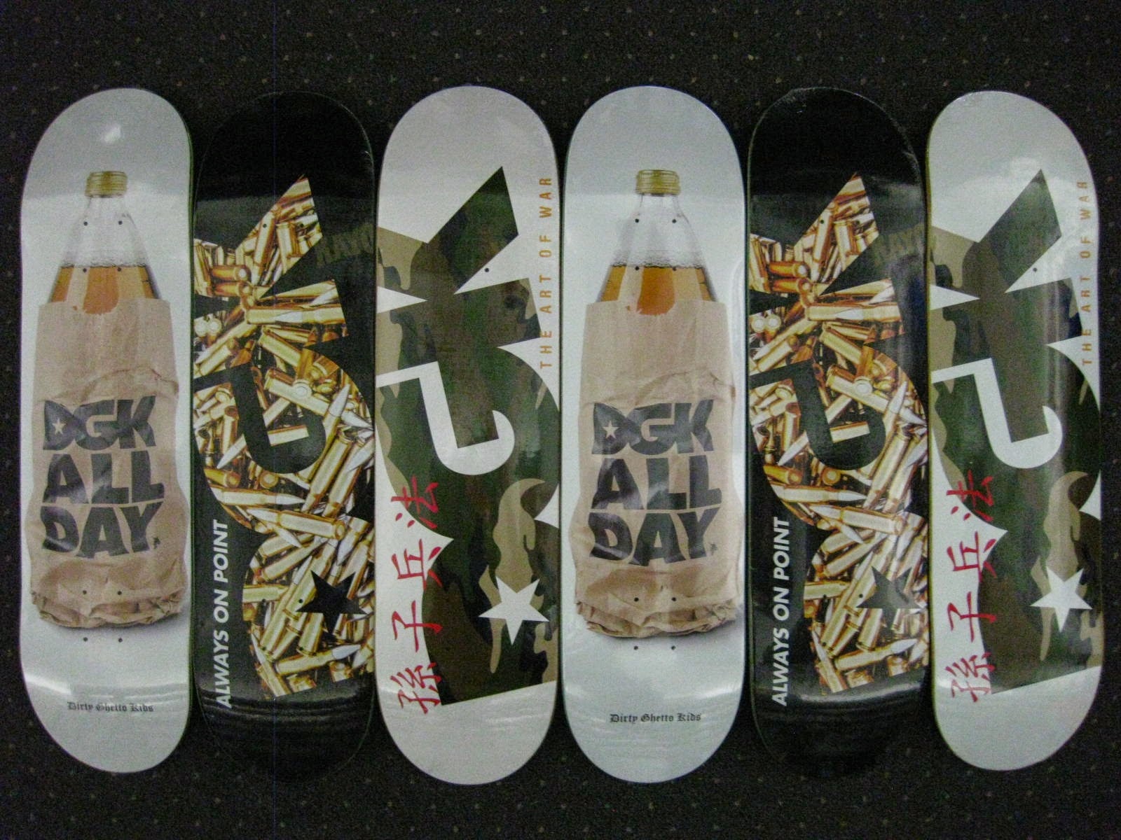 ALJEK: DGK Size 8.1 Decks At ALJEK $35