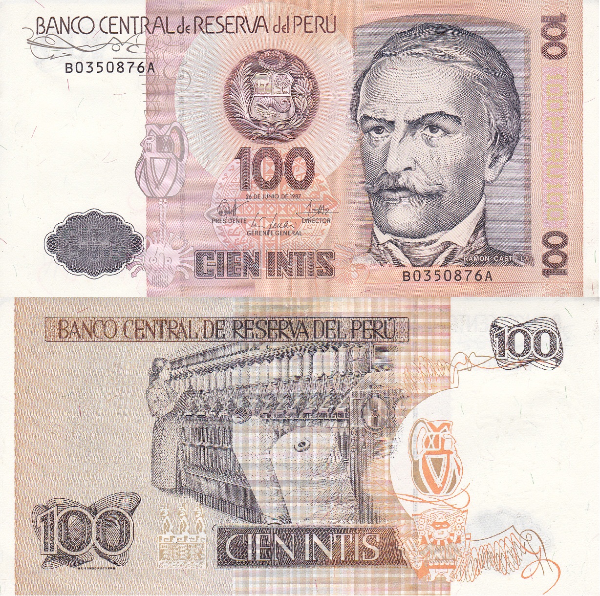 MI COLECCIÓN DE MONEDAS Y BILLETES: PERU - INTIS (1985 - 1991)