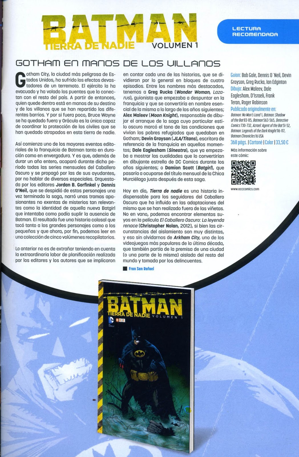Galicia Comic: Batman 56 (Renacimiento 1) - (Batman rebirth 1, Batman 1 ...