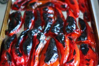 ben and birdy: Oily Smokey Roasted Peppers