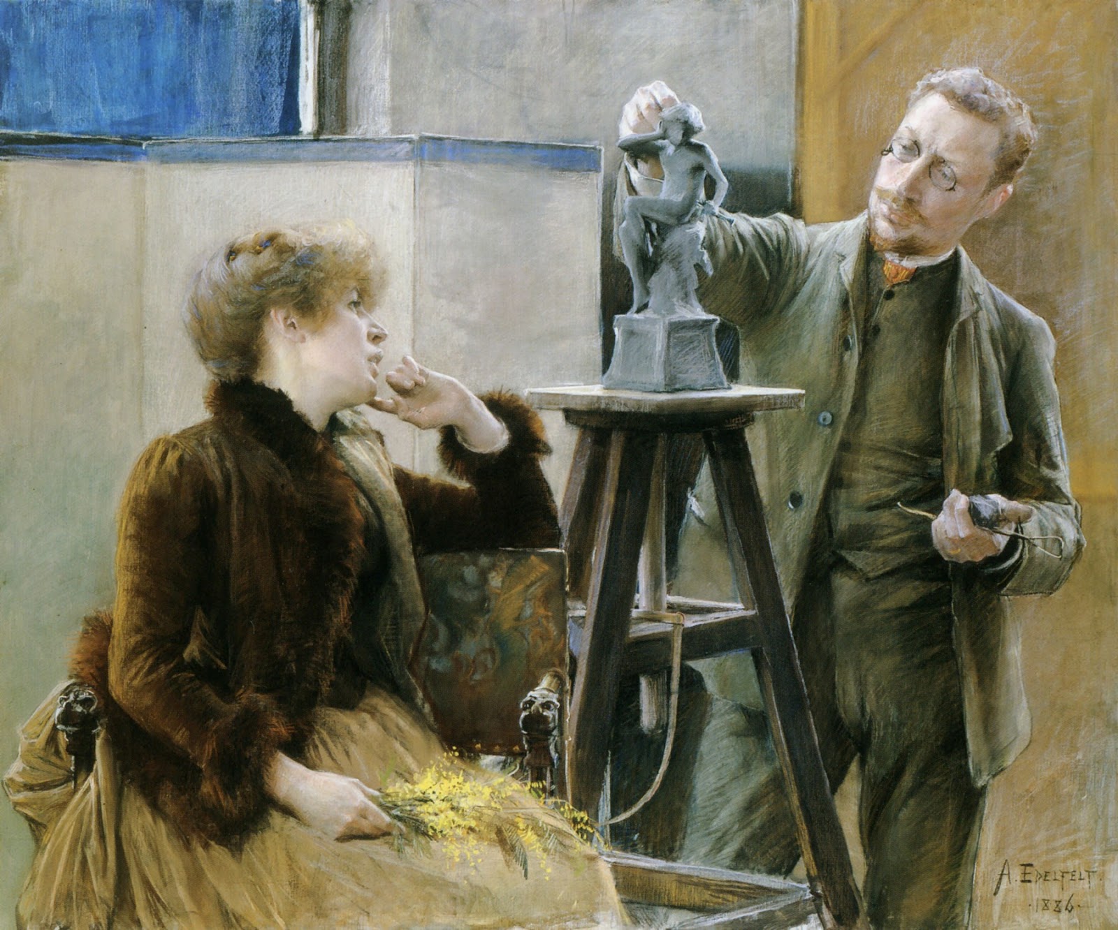 Albert Edelfelt | Academic / Genre painter | Tutt'Art@ | Pittura ...