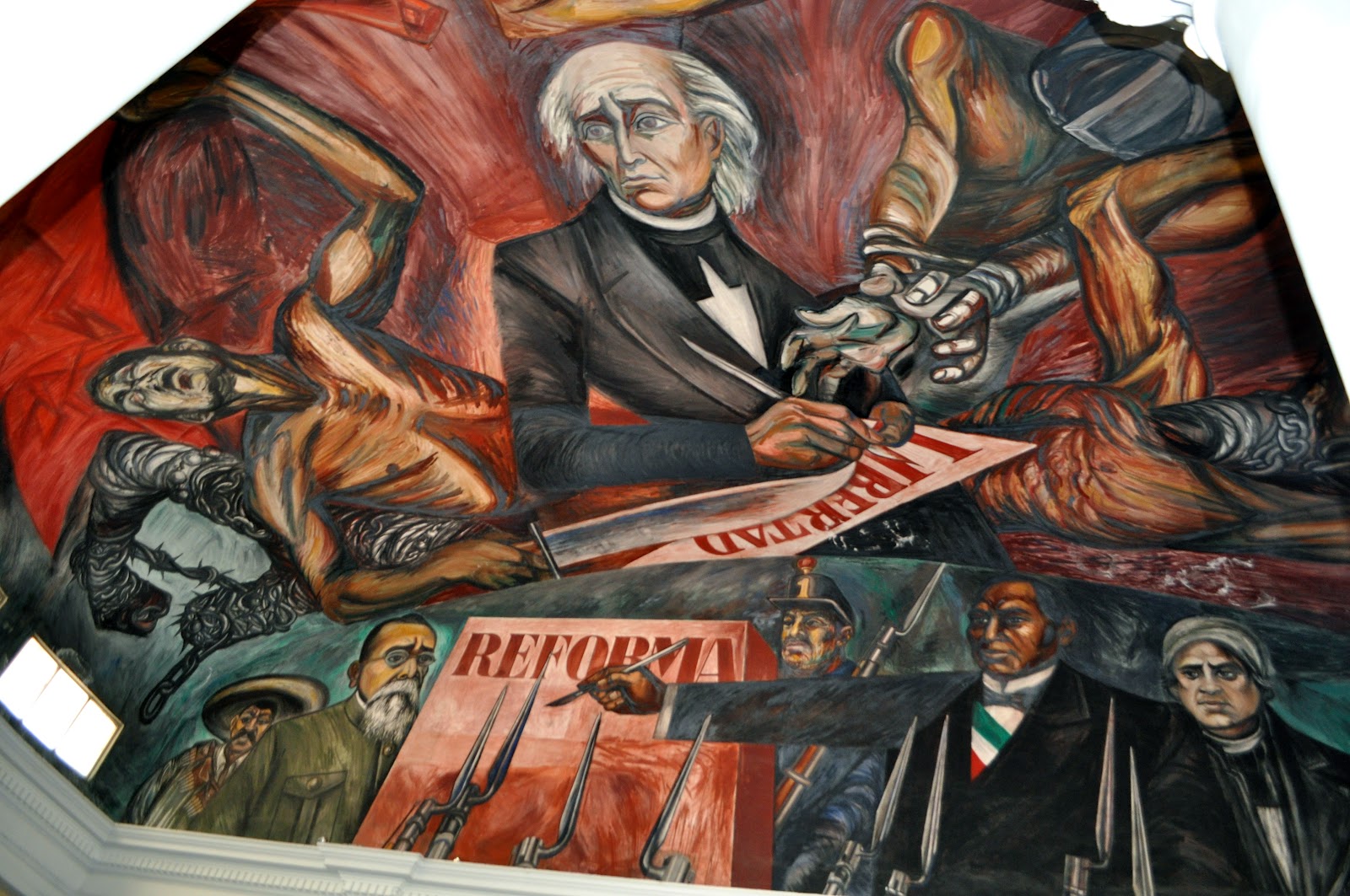 Adventures By Aaron: Guadalajara's Top 20, Number 13: The Orozco Murals