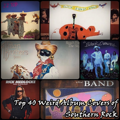 Top 40 Weird Album Covers of Southern Rock - Southern Rock Brasil