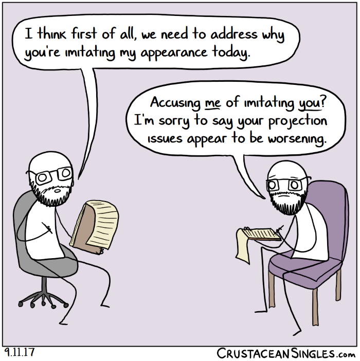 Projection Psychology Comic
