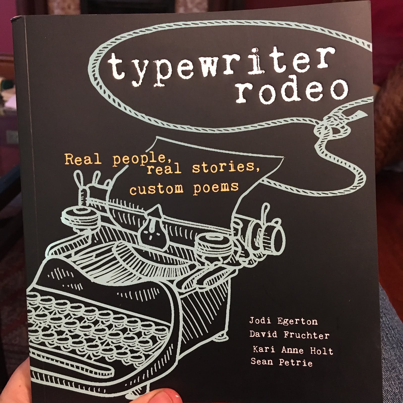 Poeming at New Riff/ /THE TYPEWRITER REVOLUTION