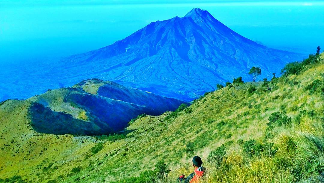 Jalur Pendakian Gunung Merbabu Via Cuntel Kopeng - Magelang ...