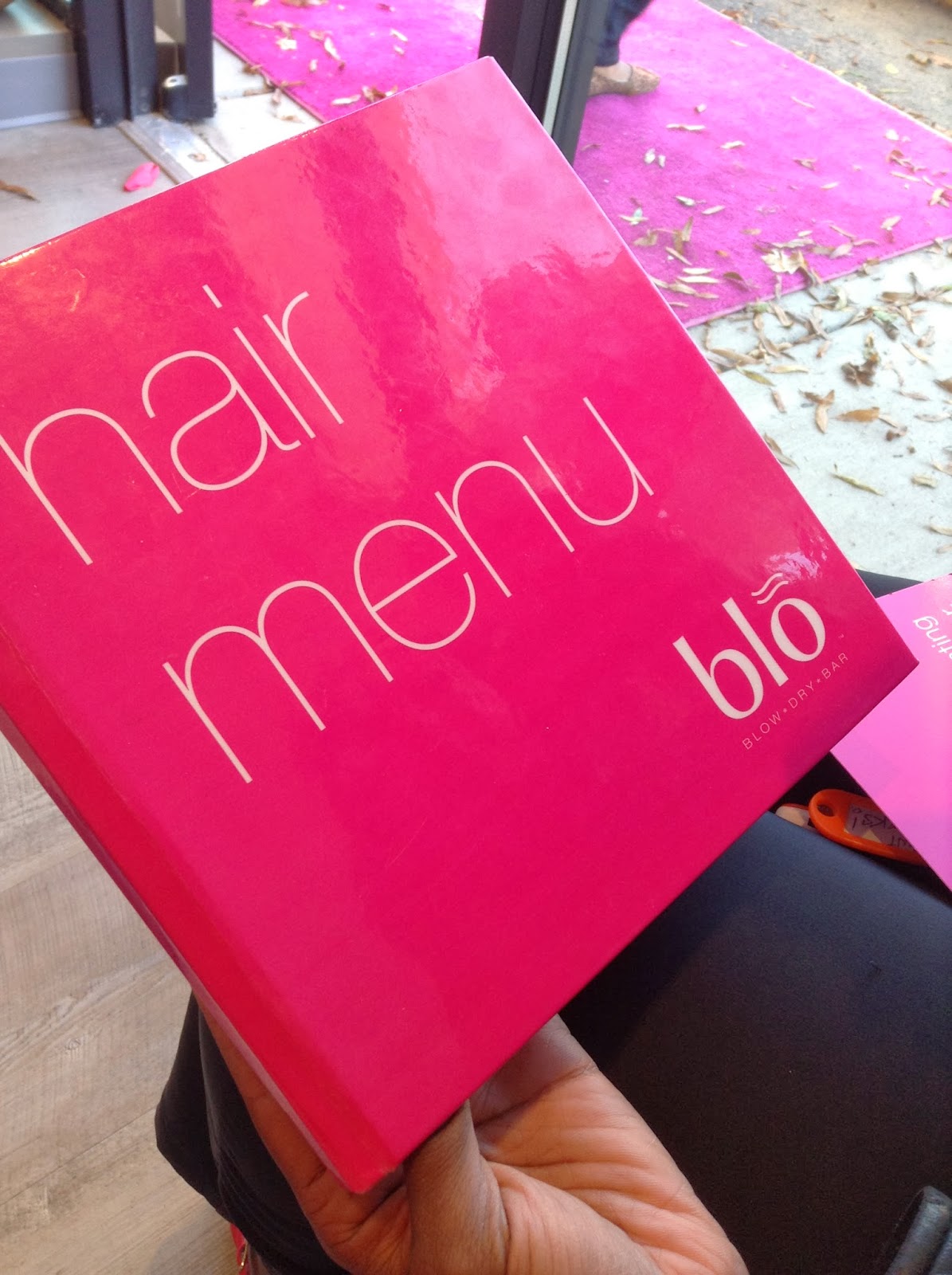 Natural hair experience at Blo Blow Dry Bar