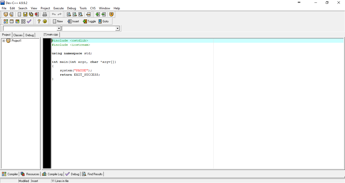 AplicacionesparaPCs: DEV C++