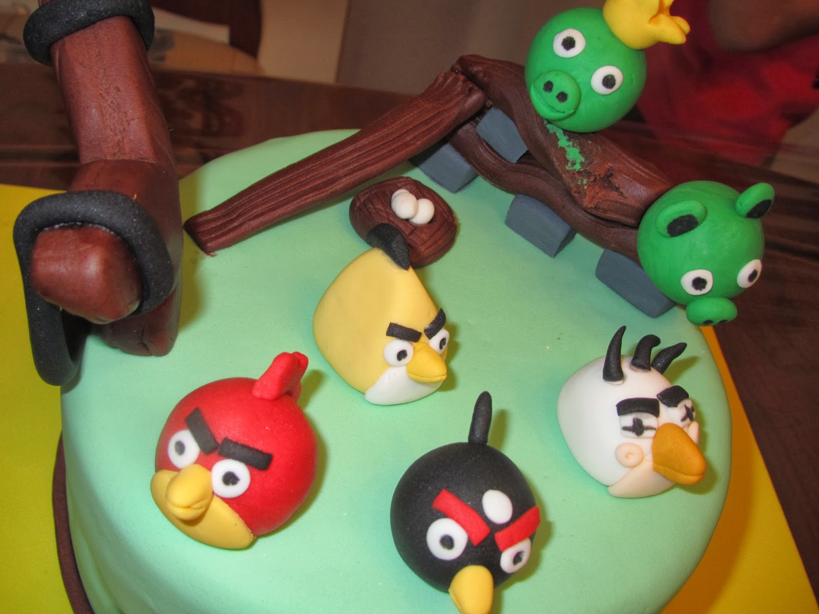 Dulces Ana: TARTA ANGRY BIRDS
