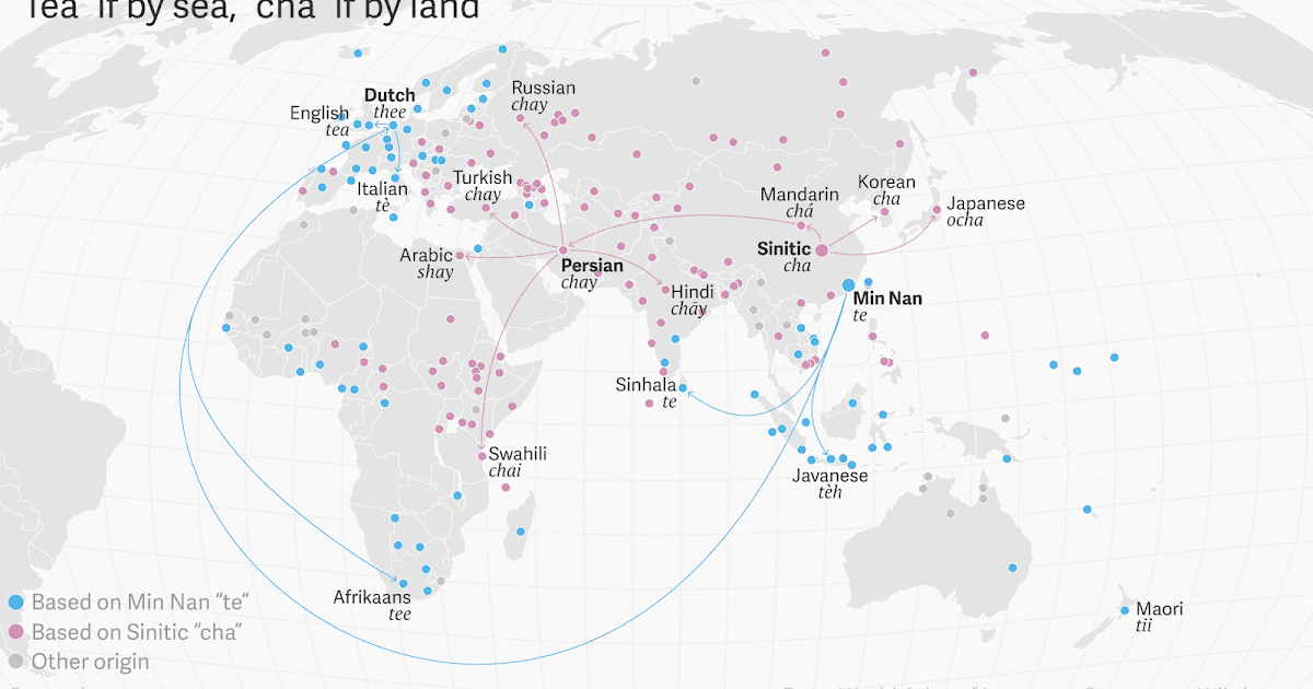 Οι δυο δρόμοι του τσαγιού // Η ιδιαίτερη τοπογραφία του τσαγιού και των ...