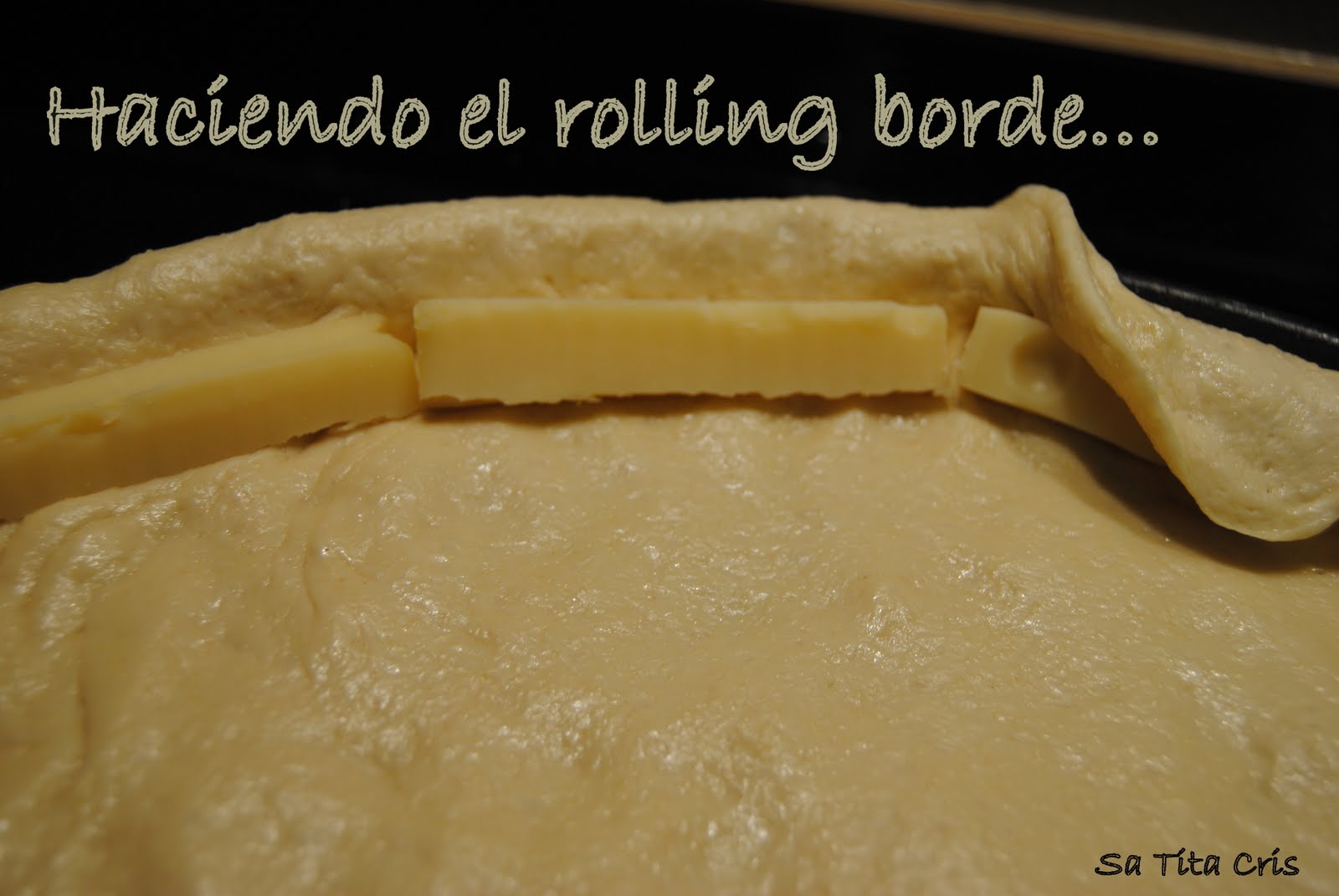 SA TITA CRIS: ROLLING PIZZA CON LA MASA PERFECTA DE ANA ROSA