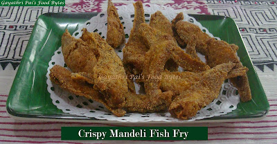 Gayathri Pai's Food Bytes: Crispy Mandeli Fish Fry.