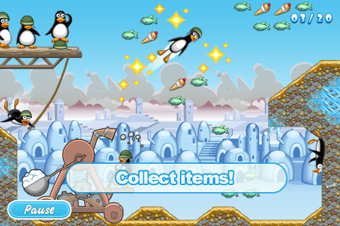 Descargar Crazy Penguin Catapult Para Celular | Juegos Para Celular