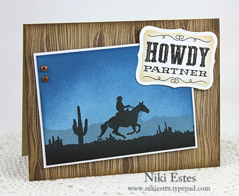 Happy Crafter's Cottage: Howdy Partner