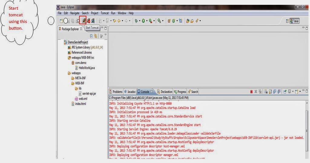 The Java and Alfresco World: Integrating tomcat plug-in with Eclipse [Debug web applications ...