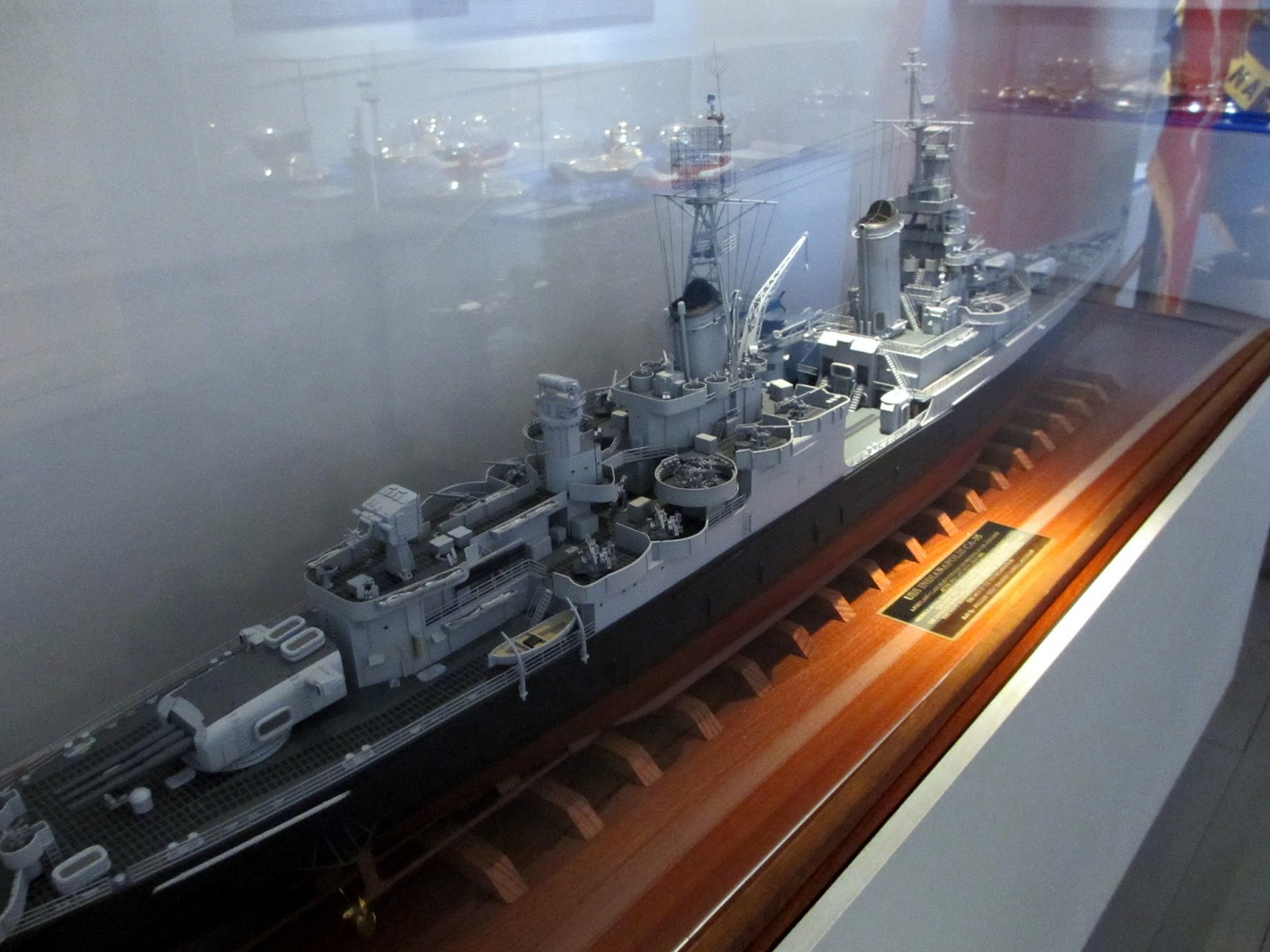 Little Warriors: Model of USS Indianapolis