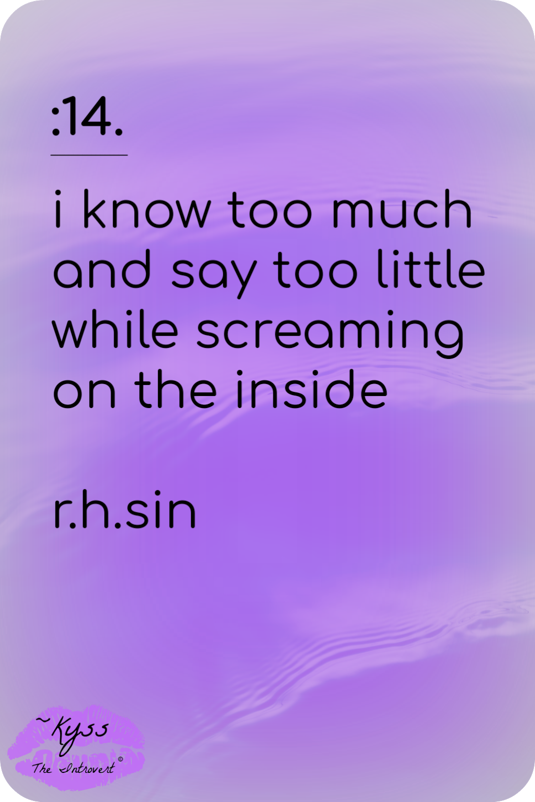 :14. - by r.h.sin