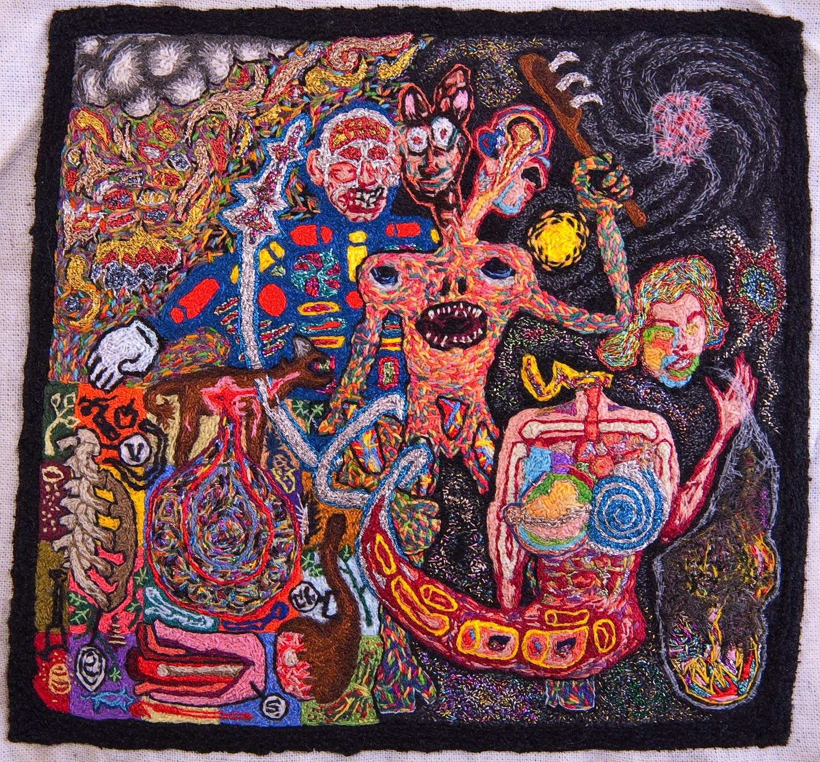 Flying Haystacks Hand Embroidery: Finally finished