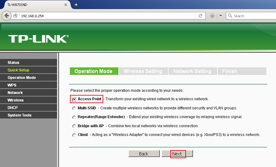 Erna's blog: Konfigurasi Access Point TP Link TL WA701ND