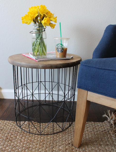 Wonderfully Made: DIY Metal Side Table