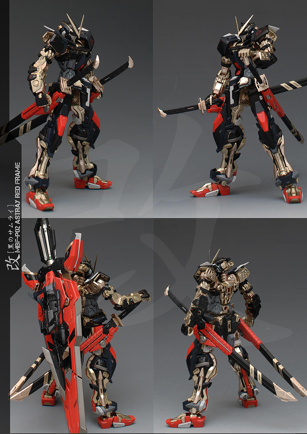 Custom Build: MG 1/100 Gundam Astray Red Frame Kai "Ver. Grework Ghost"