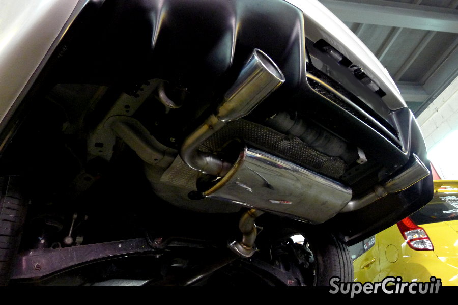 SUPERCIRCUIT Exhaust Pro Shop: Proton Inspira Twin Exhaust Conversion