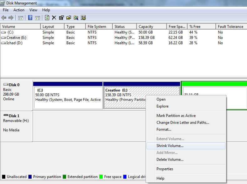 Cara membagi partisi Hard Disk ~ NelSkrip