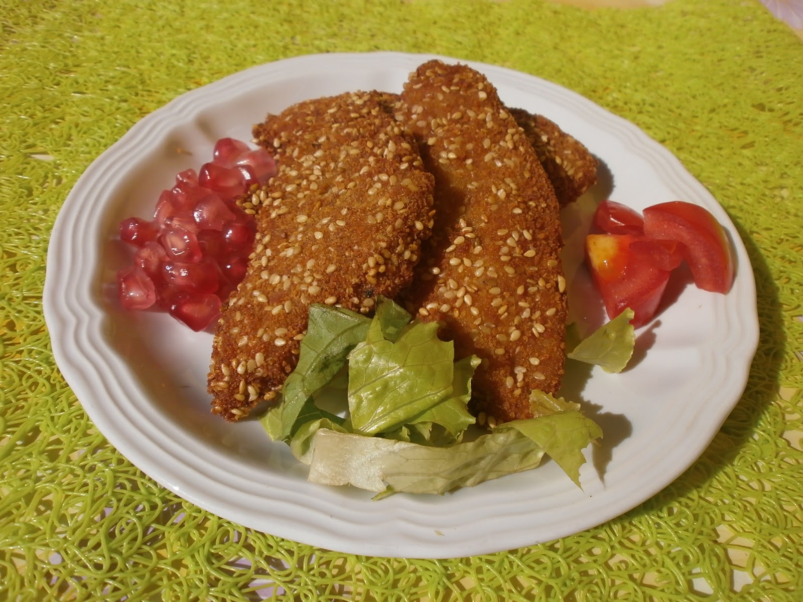 Acquolina in bocca!: Pangasio e sesamo (fish fillet and sesame)