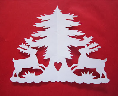 Ravings of a Mad Crafter: More Scherenschnitte