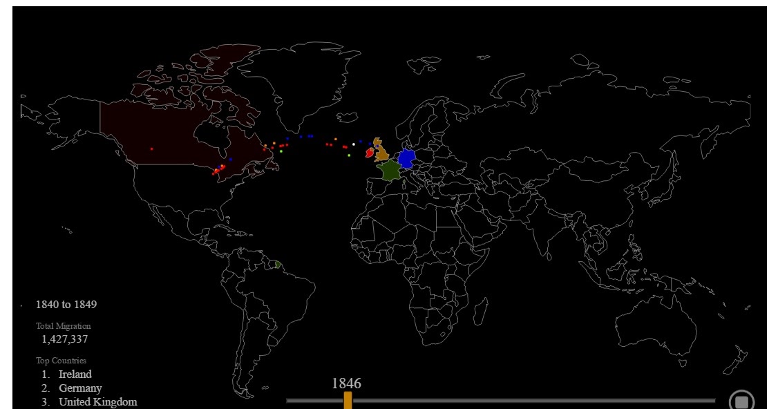 GIS Research and Map Collection: Immigration Maps in the News