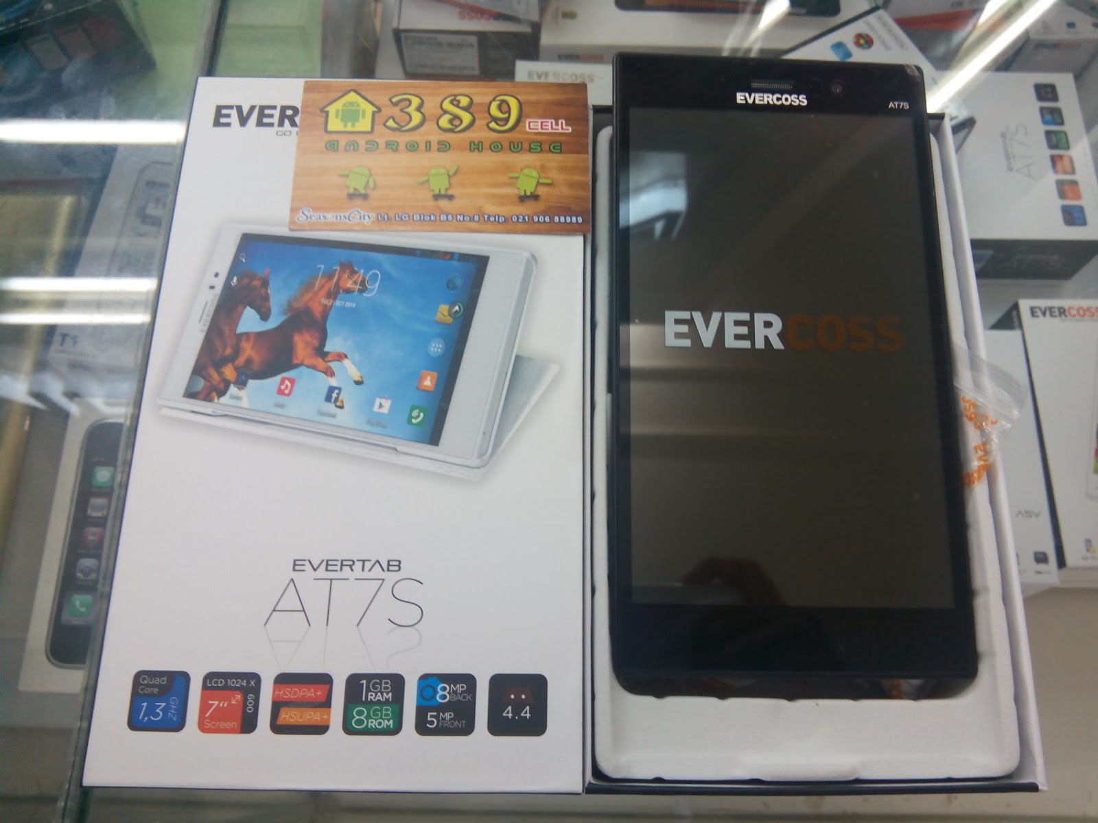 Harga Evercoss AT7J Winner Tab S2, Spesifikasi RAM 1GB ROM 8GB Terbaru