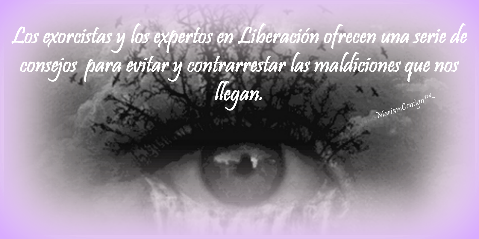 MARIA REINA Y SEÑORA POR SIEMPRE: COMO CONTRARRESTAR LAS MALDICIONES