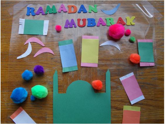 A Muslim Child is Born: Ramadan Collage