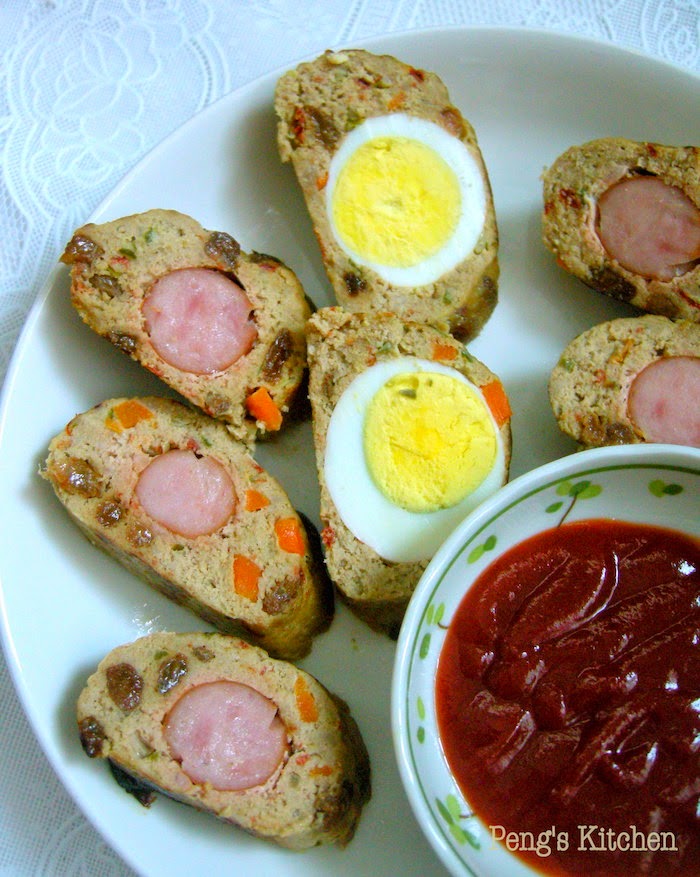 Peng's Kitchen: Classic Embutido (Filipino-Style Meatloaf)