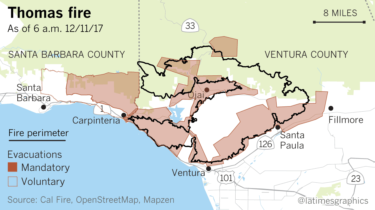 THE WESTERNER: The inferno that won't die: How the Thomas fire became a ...