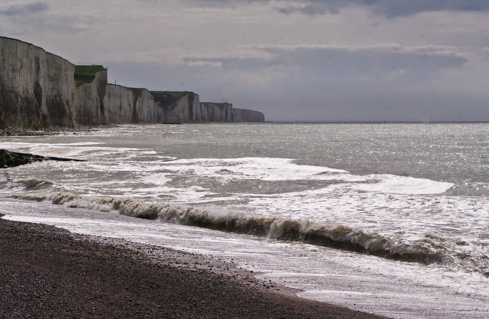 Images de France.: La PICARDIE: les falaises d'AULT - Somme.