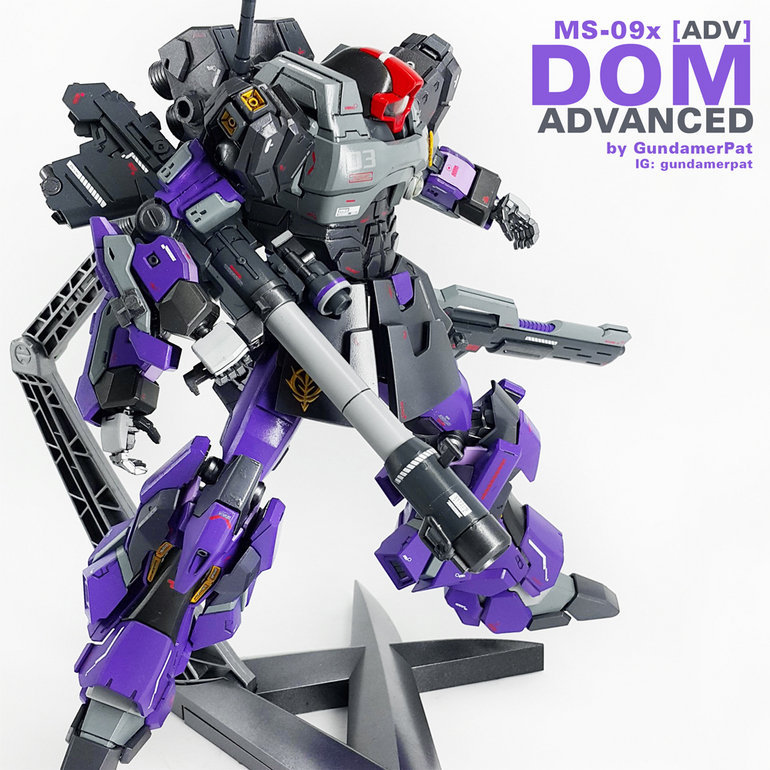 Custom Build: MG 1/100 MS-09x [ADV] Dom Advanced