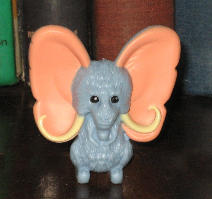 Percy's Fast Food Toy Stories : Mousephant - the Croods - 2013 McD