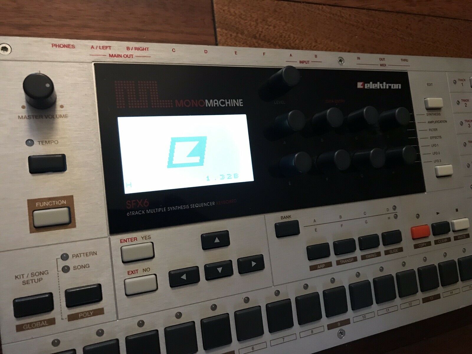 MATRIXSYNTH: Elektron Monomachine SFX6 Limited Edition Synthesizer ...