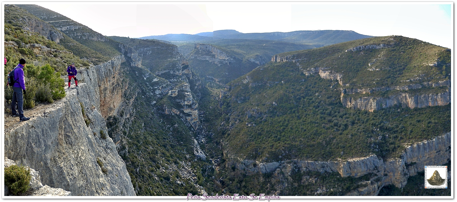 Wikiloc | Ruta *Barranco de la Hoz desde la Presa del Embalse del Buseo ...