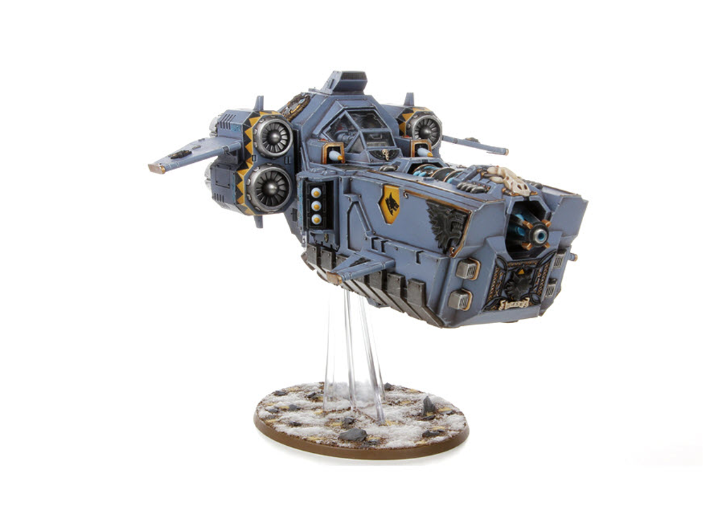 Space Longboats in Space - The Stormfang Gunship & Stormwolf Have ...