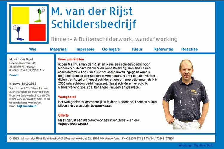 Digi Rose Desk: Portfolio