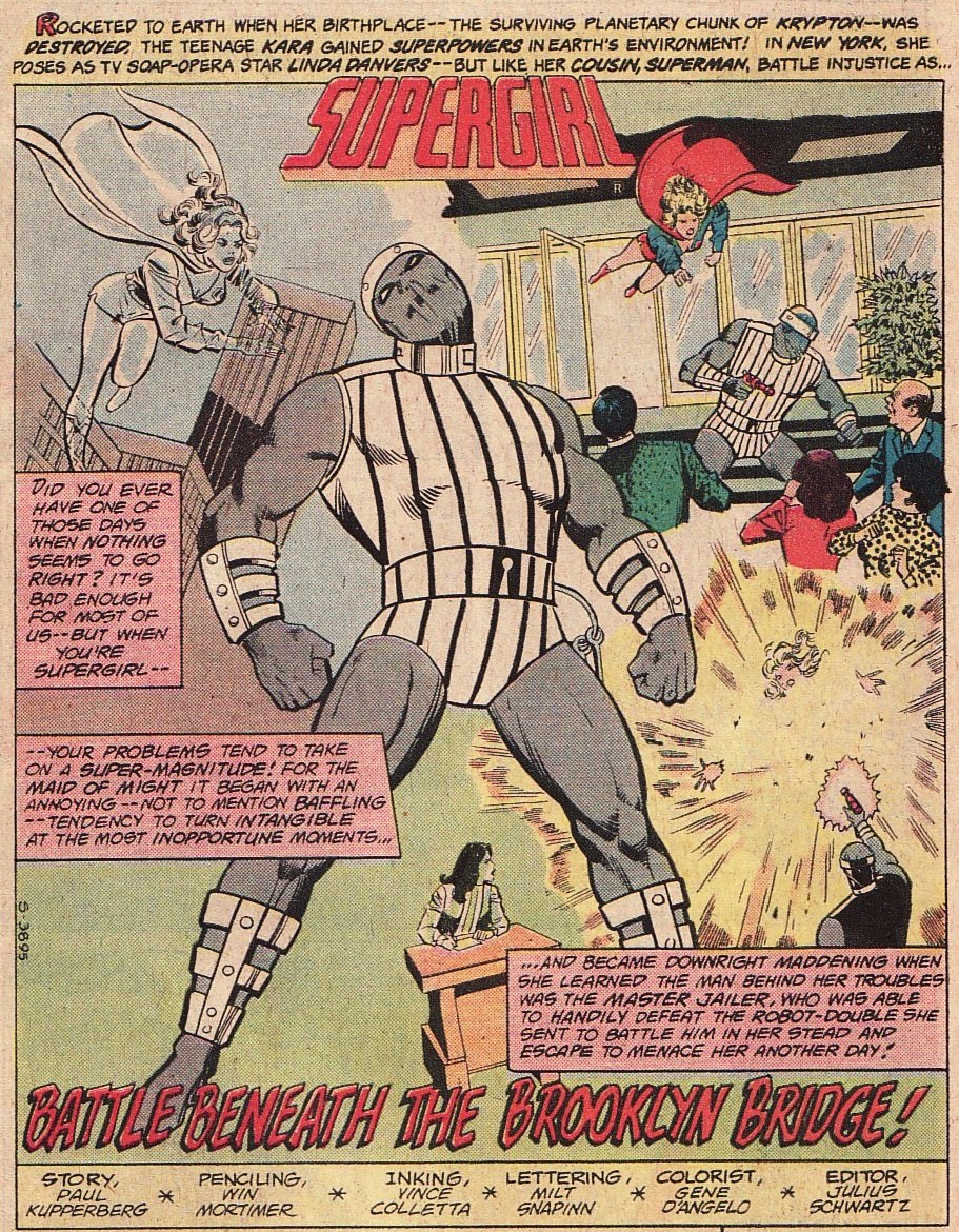 Supergirl Comic Box Commentary: Back Issue Review: Superman Family #220