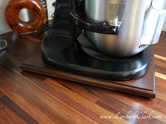 Solution for sliding your heavy Kitchenaid mixer | LC Studios