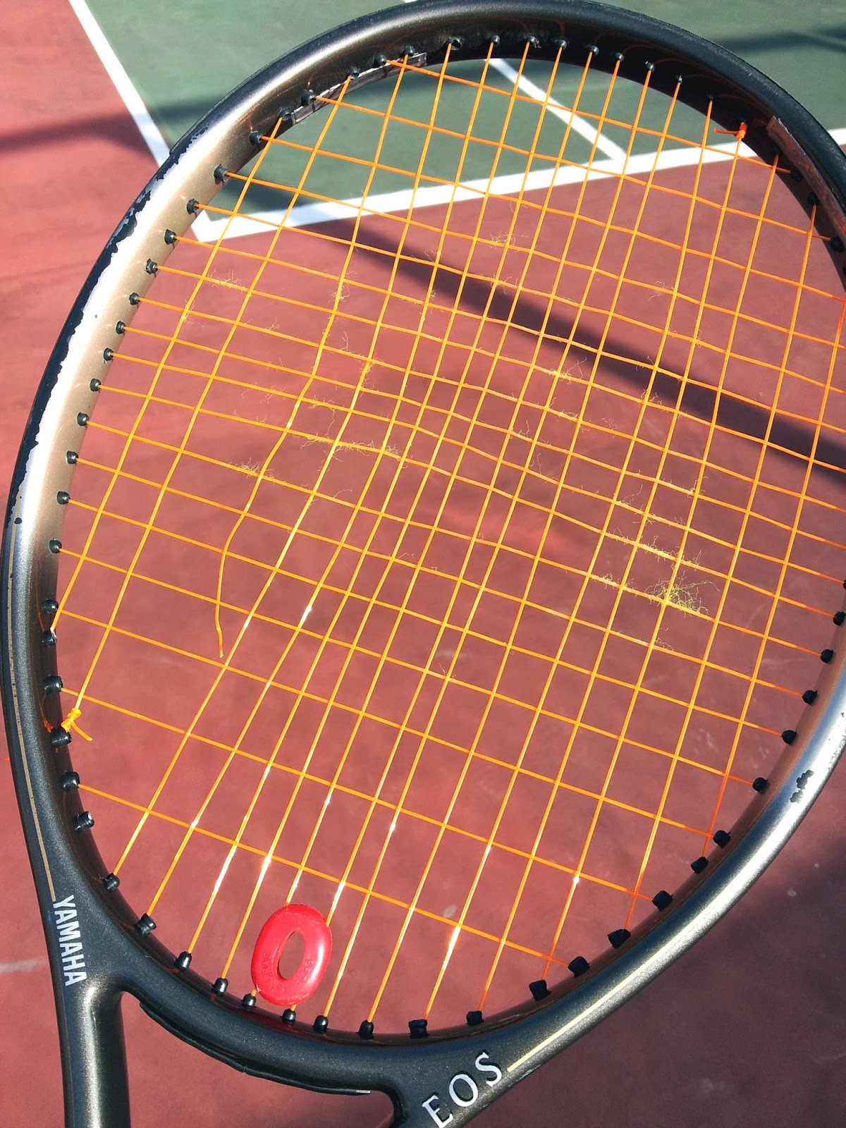 Unorthodox Stringing: Yamaha EOS + 0.90mm Fishing Line